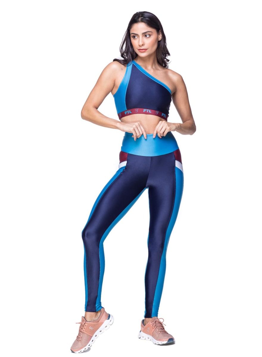 CALÇA LEGGING HALTER AZUL / AZUL MARINHO - revendafitli.com.br