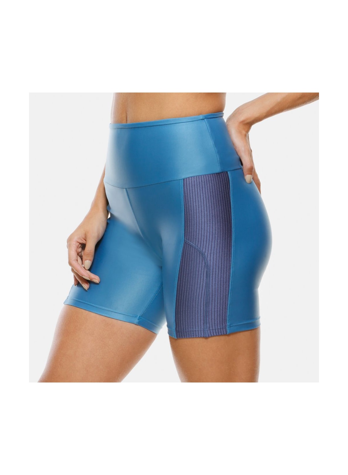SHORT BALANCE AZUL CÉU - revendafitli.com.br